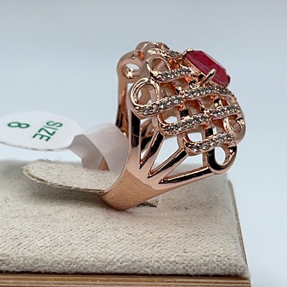 Bomb Party | Jewelry | Bomb Party Ring Bragging On You Rbp665 Dark Pink ...